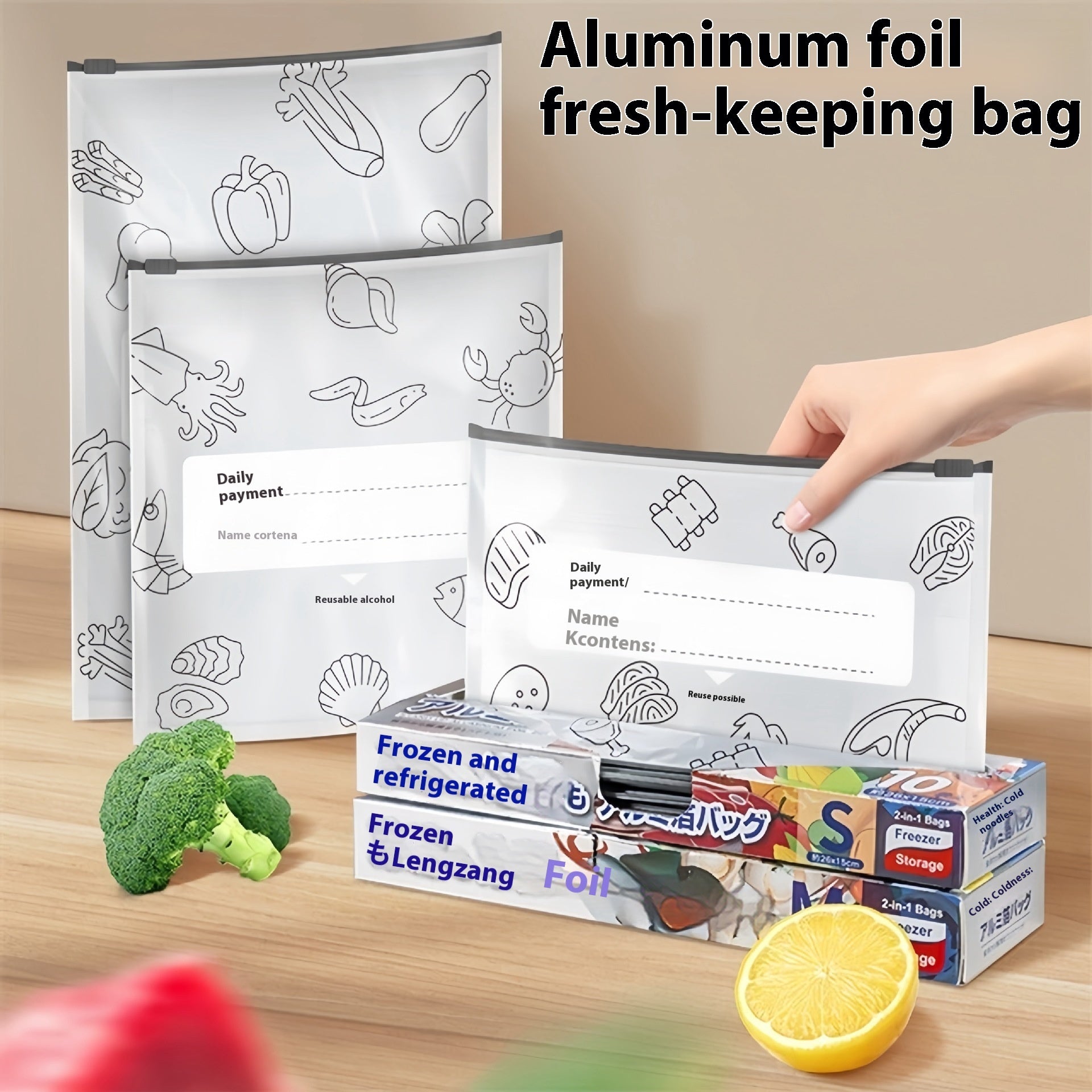 Aluminum Foil Sealed Bag – CasaVibe